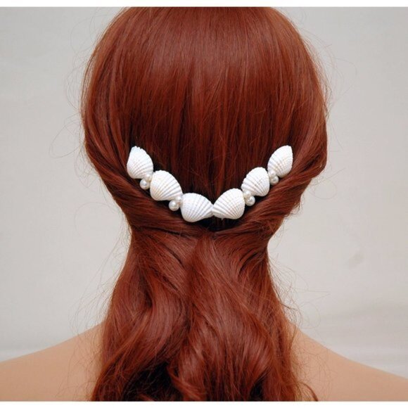Handmade | Accessories | Shell Hair Comb Beach Wedding Headpiece | Poshmark